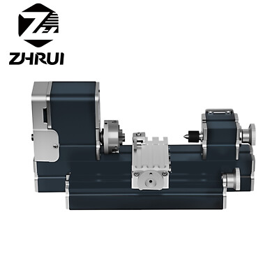 ZHRUI All-metal 36W Miniature Didactical Metal Lathe Machine for ...
