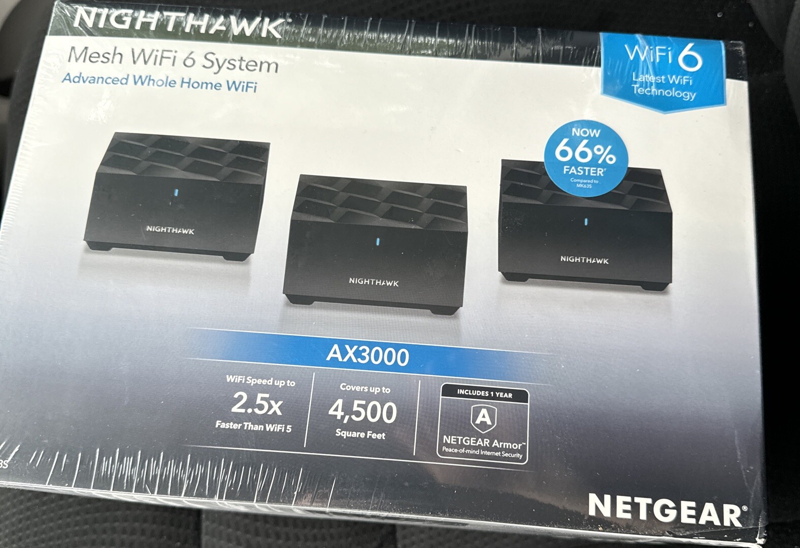 Netgear Nighthawk AX3000 Dual Band Mesh Routers - MK73S THREE! 3x BRAND ...