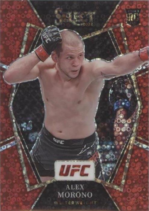 2022 Panini Select UFC - Premier Level Alex Morono #200 Red Disco Prizm ...