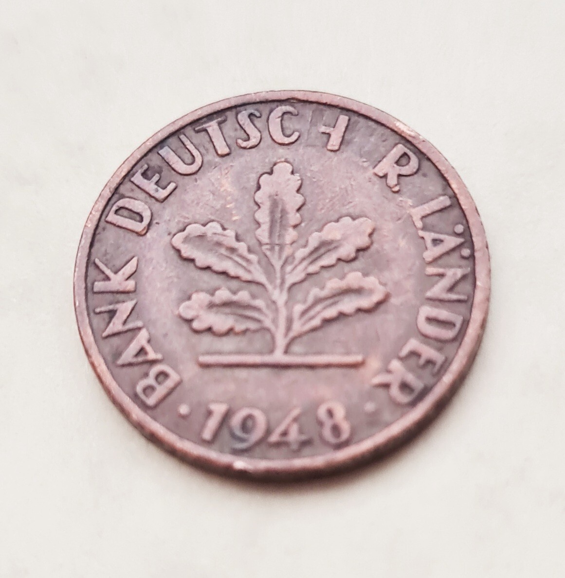 " 1 Pfennig Münze von 1948 " ACHTUNG !!! jetzt 500,- statt 900 ...