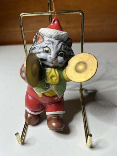 Franklin Mint Santa Claws Symphony Ashcan The Cymbal Player Christmas ...