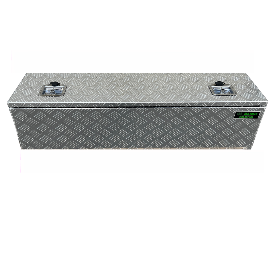AAA BOXES Quality 1200mm Black Checker plate caravan trailer ALUMINIUM ...