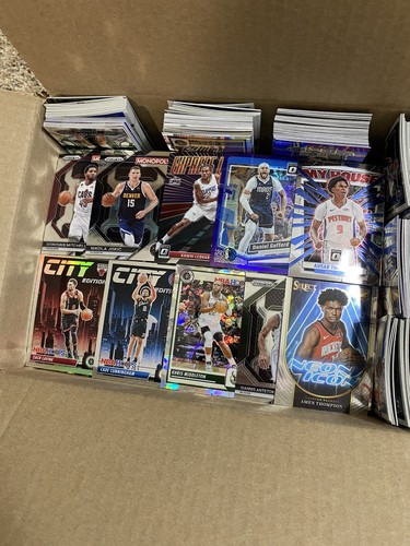 NBA Trading Card Lot - 1500 Rookies, Base & Non Base Basketball Cards ...