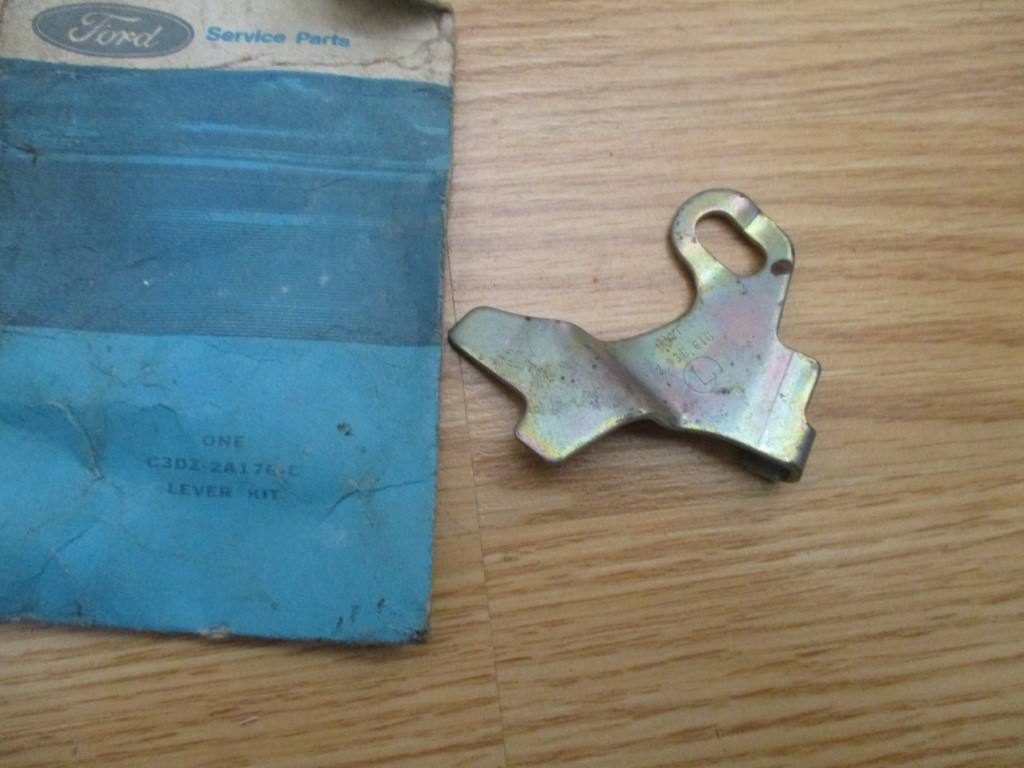 NOS 1961-1963 Ford Falcon Brake Shoe Adjusting Lever C3DZ-2A176-C OEM ...