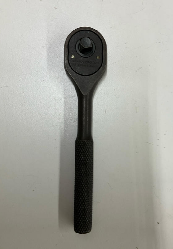 PROTO 4749BL 1/4" DRIVE KNURLED HANDLE RATCHET 4749BL / 5" LONG / USA ...