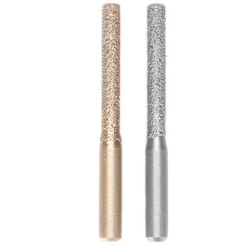 6.35mm Brazed Diamond Router Bit Straight Shank Milling Cutter Quartz ...