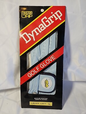 DynaGrip Golf Glove Cabretta Leather Ladies Left Large Master Grip Golf ...