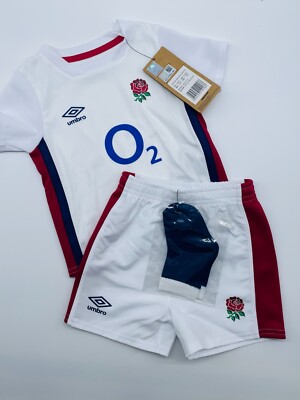 England Rugby Kit Baby Suit All Sizes England Rugby Shirt Short & Socks ...