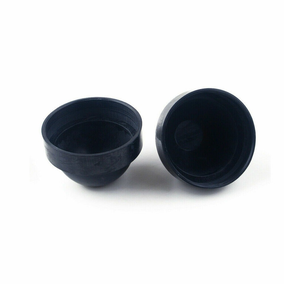 2pcs Rubber Car Headlight Housing Extended Dust Cover Boot Cap Seal ...
