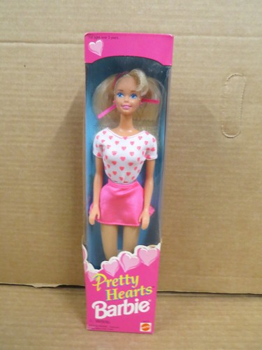 Pretty Hearts Barbie Doll 1995 Mattel 14473 Vintage New In Box NRFB | eBay