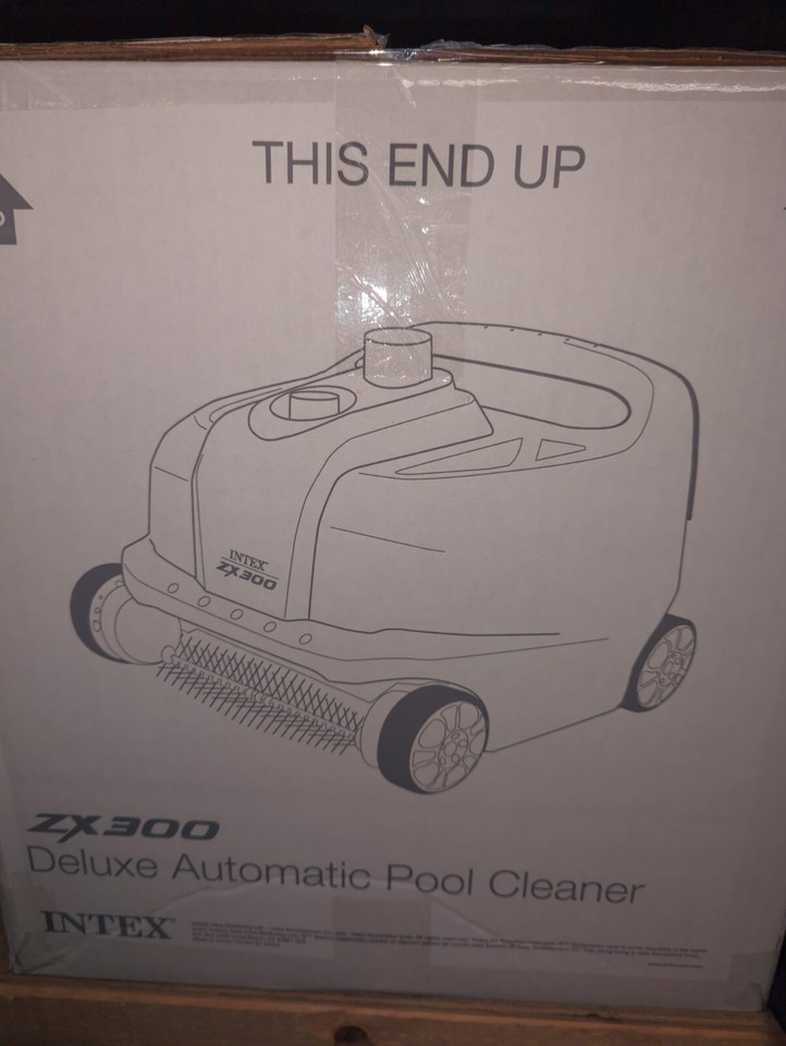 Intex ZX 300 Deluxe Automatic Pool Cleaner with One Hose | eBay
