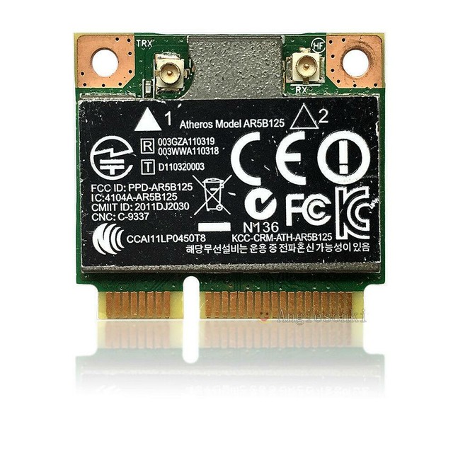 HP 15-ay061nr WiFi Wireless Card Realtek 8723BE 843337-001 843338-001 ...