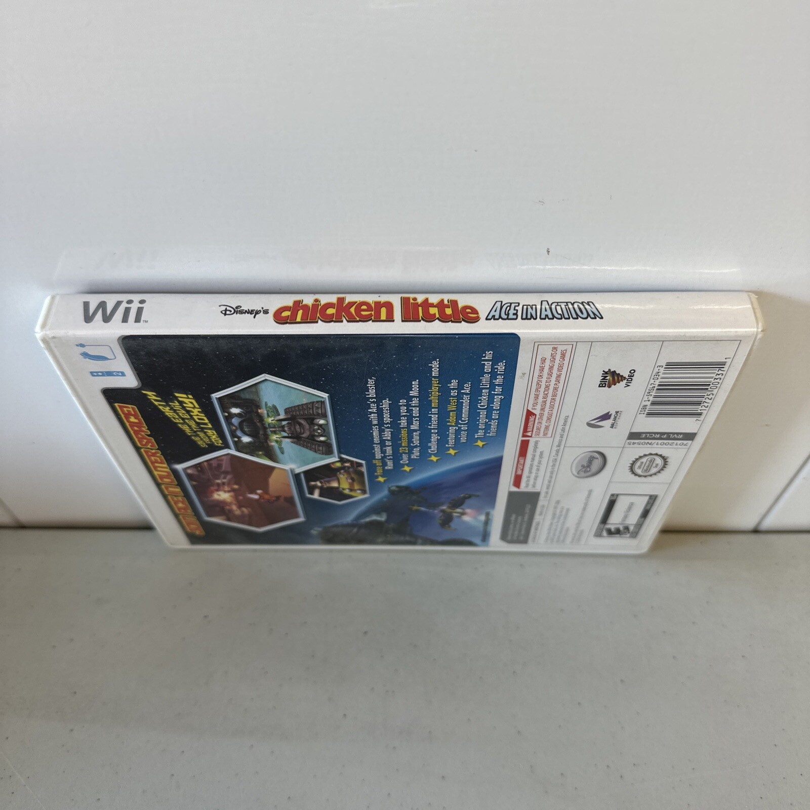 Disney's Chicken Little: Ace in Action (Nintendo Wii, 2006) Complete ...