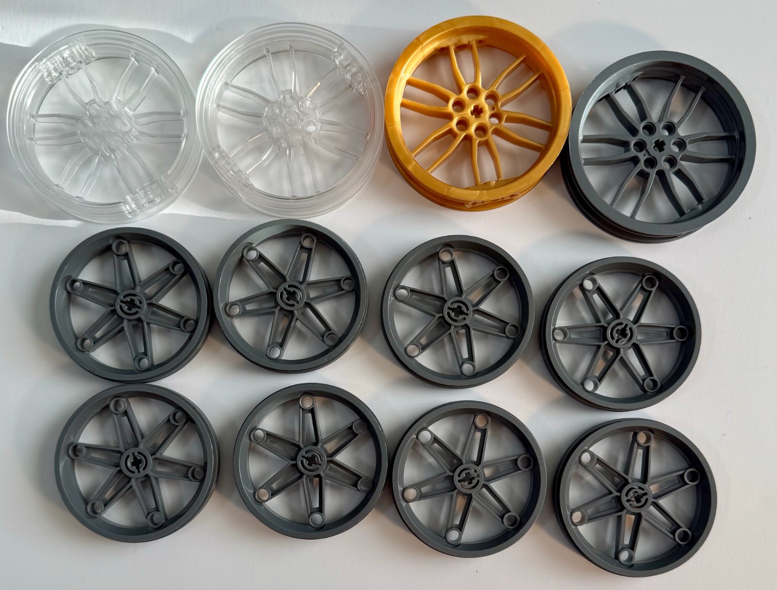 Lego Mindstorm Technic 61.6mm D. X 13.6 & 75mm D. X 17m Motorcycle ...