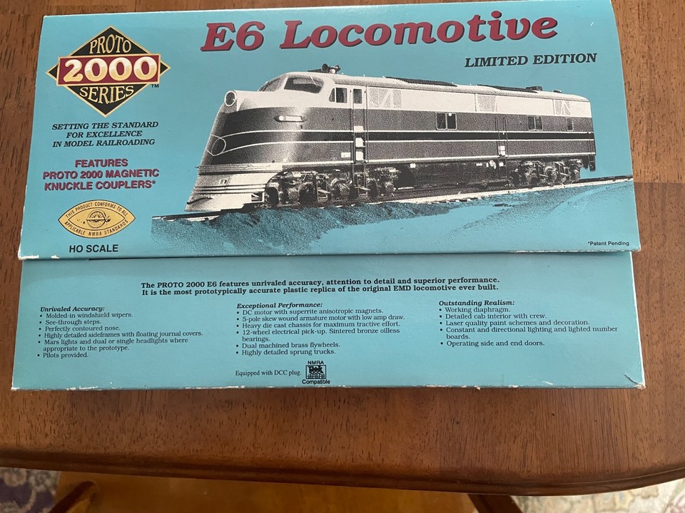 Proto 2000 Series E6 Locomotive Atlantic Coast Line ACL # 502 | eBay