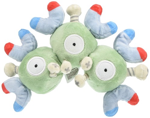 Pokemon fit Stuffed Magneton Plush toy Cuddly toy Doll Soft toy No.0082 ...