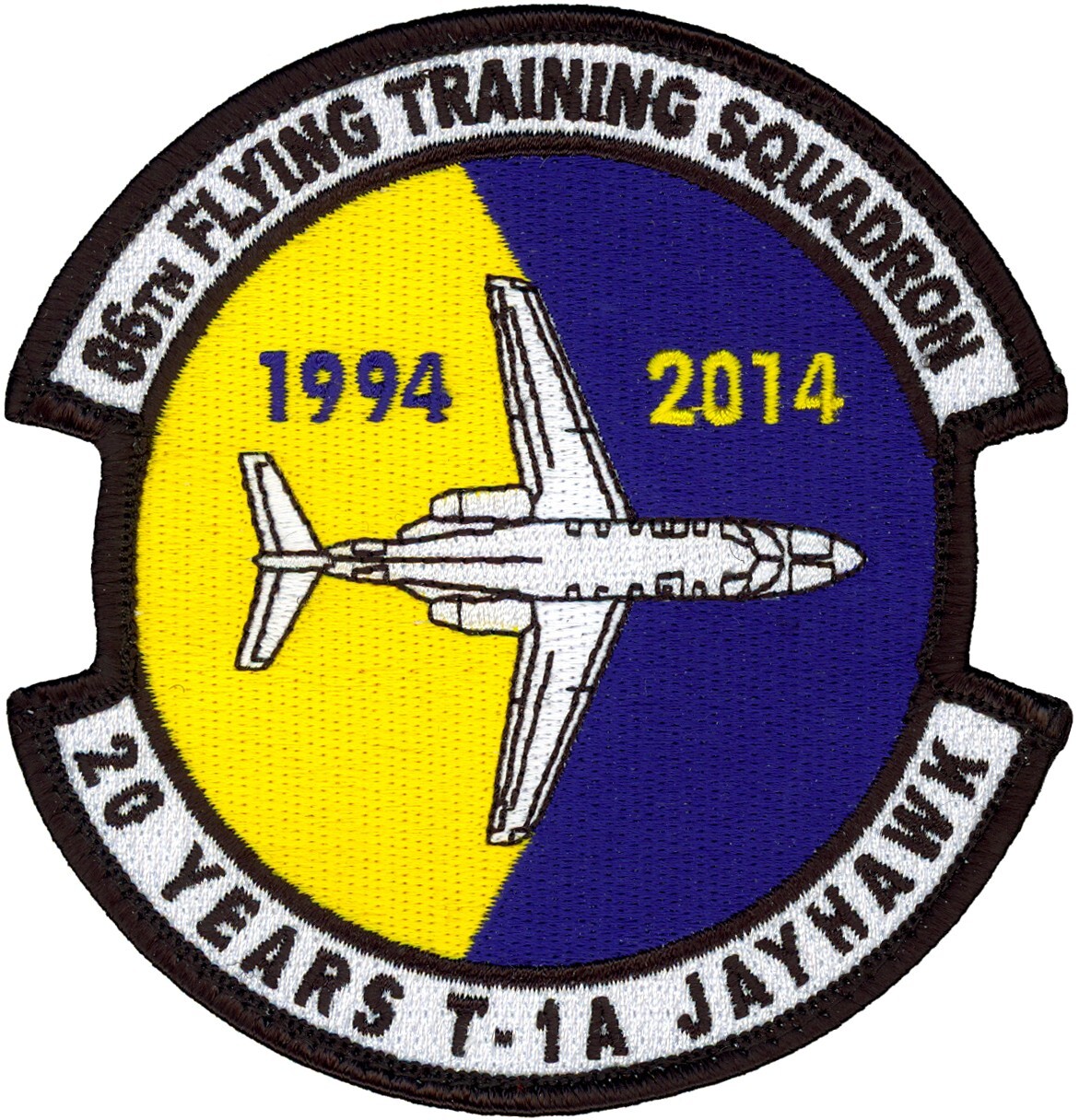 USAF 86th FLYING TRAINING SQUADRON PATCH - T-1A 20 YEARS | eBay