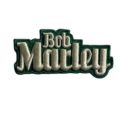 Bob Marley Text Logo Embroidered Iron On Patch 84-O | eBay