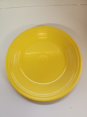 FIESTA Dinner Plate SUNFLOWER YELLOW Fiestaware Retired HLC 10.5” | eBay