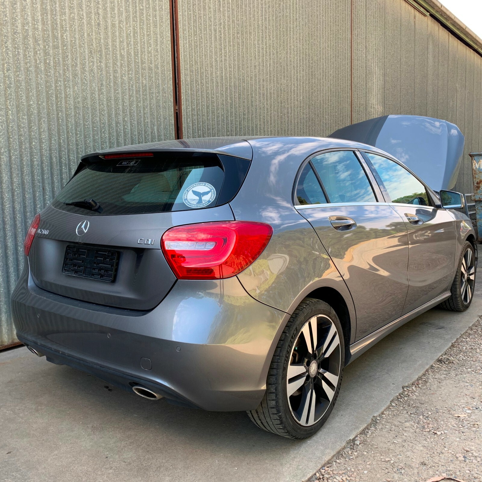 Mercedes Benz A200 W176 2014 Rear Hatch Number Plate Lights Pair | eBay ...