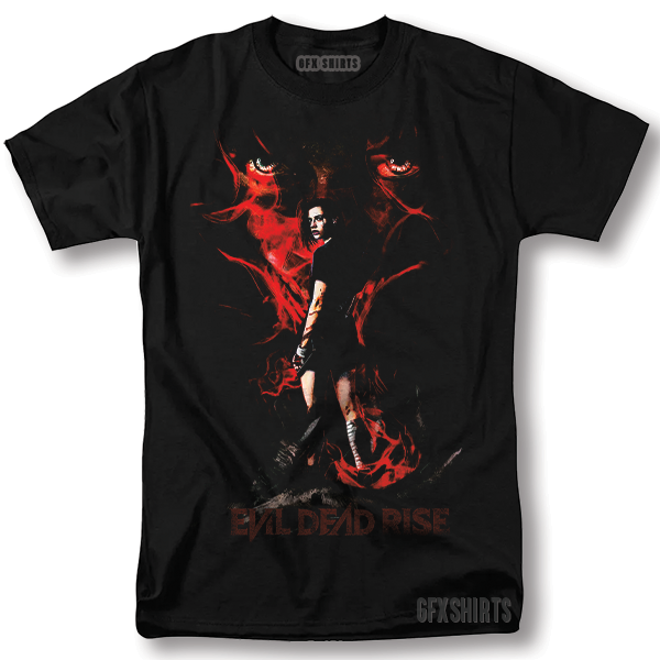 Evil Dead Rise Shirt Horror Movie Vintage Graphic Design T-Shirt | eBay