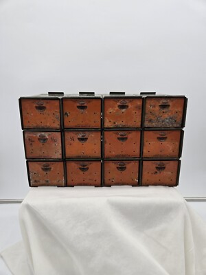 Vintage Dorman Products Ad A Bin 12 Drawer Industrial Auto Parts ...