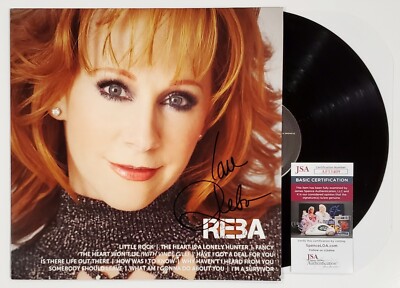 REBA MCENTIRE SIGNED ICON VINYL LP RECORD ALBUM W/ JSA CERT COUNTRY ...