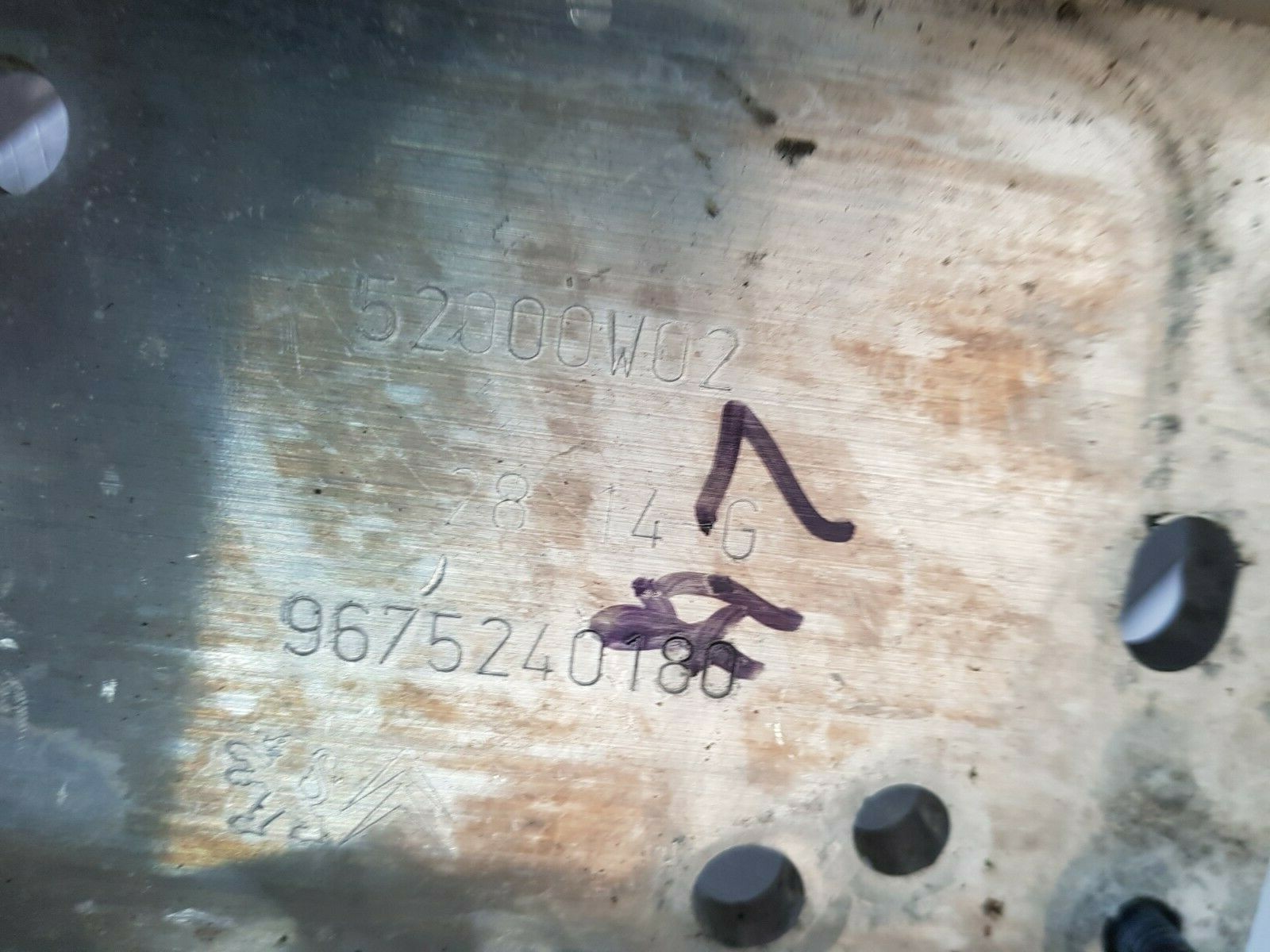 CITROEN C4 GRAND PICASSO 2014-19 FRONT LEFT CRASH BAR EXTENSION ...