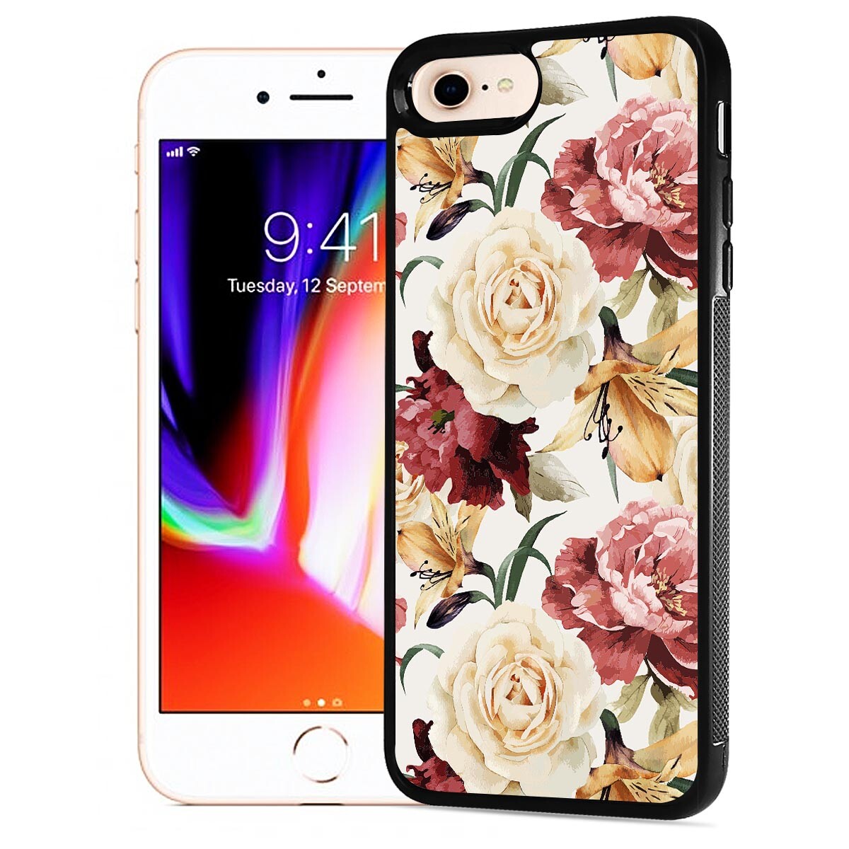 ( For iPhone 7 Plus ) Back Case Cover AJ12710 Flower | eBay Australia