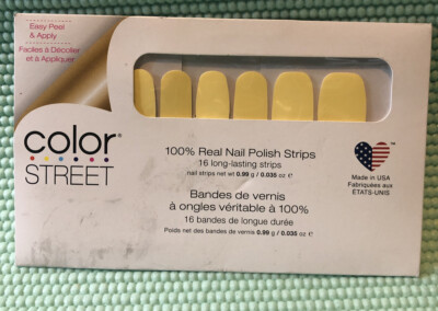 COLOR STREET 100% Nail Polish Strips -16 Long lasting Strips, Belgian ...