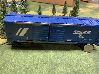 Lionel O Scale Double Door Boxcar, Montana Rail Link Model Train | eBay
