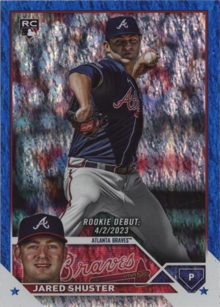 2023 Topps Update Series - Rookie Debut Blue Foil #US309 Jared Shuster ...