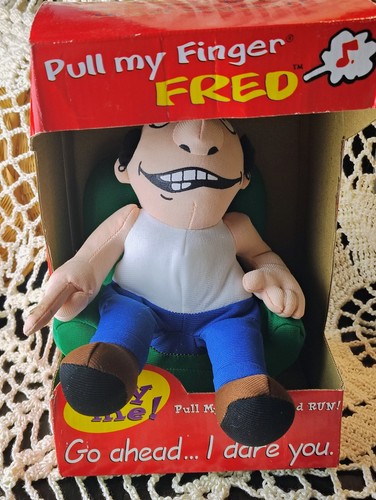 Vintage Tekky Toys 1999 Pull My Finger Fred Farting Plush Doll Tested ...