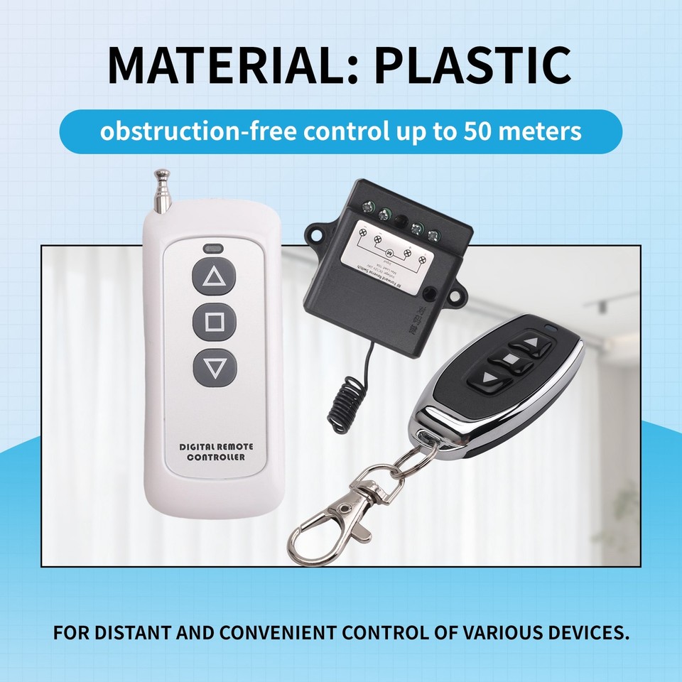 DC12V-24V Forward Reverse , Linear Actuator Remote Control, 10A Current ...