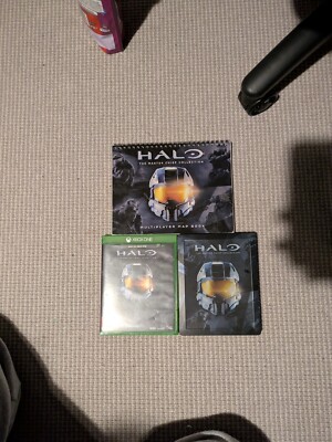 Halo The Master Chief Collection Xbox One Steel book Edition & Map Book ...