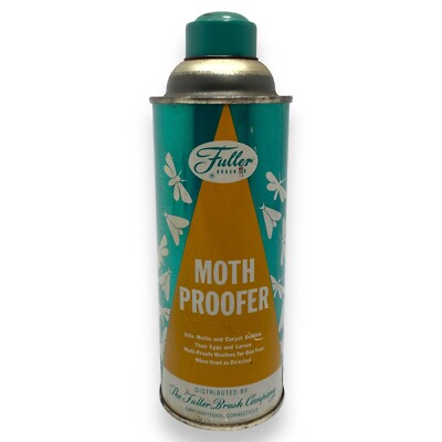 VTG - FULLER - Moth Proofer - Spray Can Fuller Brush Company Sz 16 oz ...
