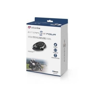 Intercom INTERPHONE TOUR, set for 1 helmet | eBay