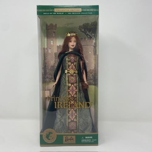 Barbie Dolls Of The World PRINCESS OF IRELAND Doll 53367 Mattel 2001 ...