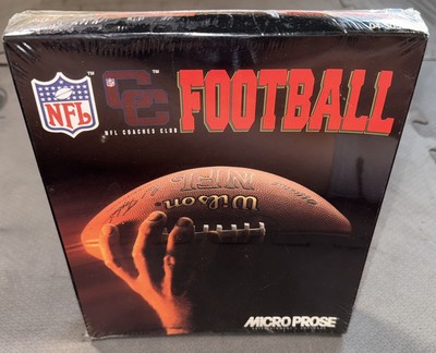 NFL Coaches Club Football PC Pro Football Simulator Action Big Box 1993 ...