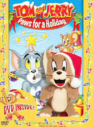 Tom and Jerry - Paws For a Holiday (DVD, 2004, Gift Box Jerry Doll) for ...