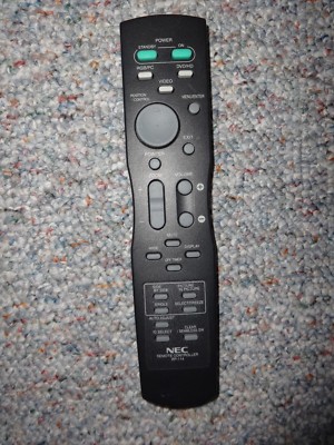 NEC Projector Remote Control RP-114 | eBay
