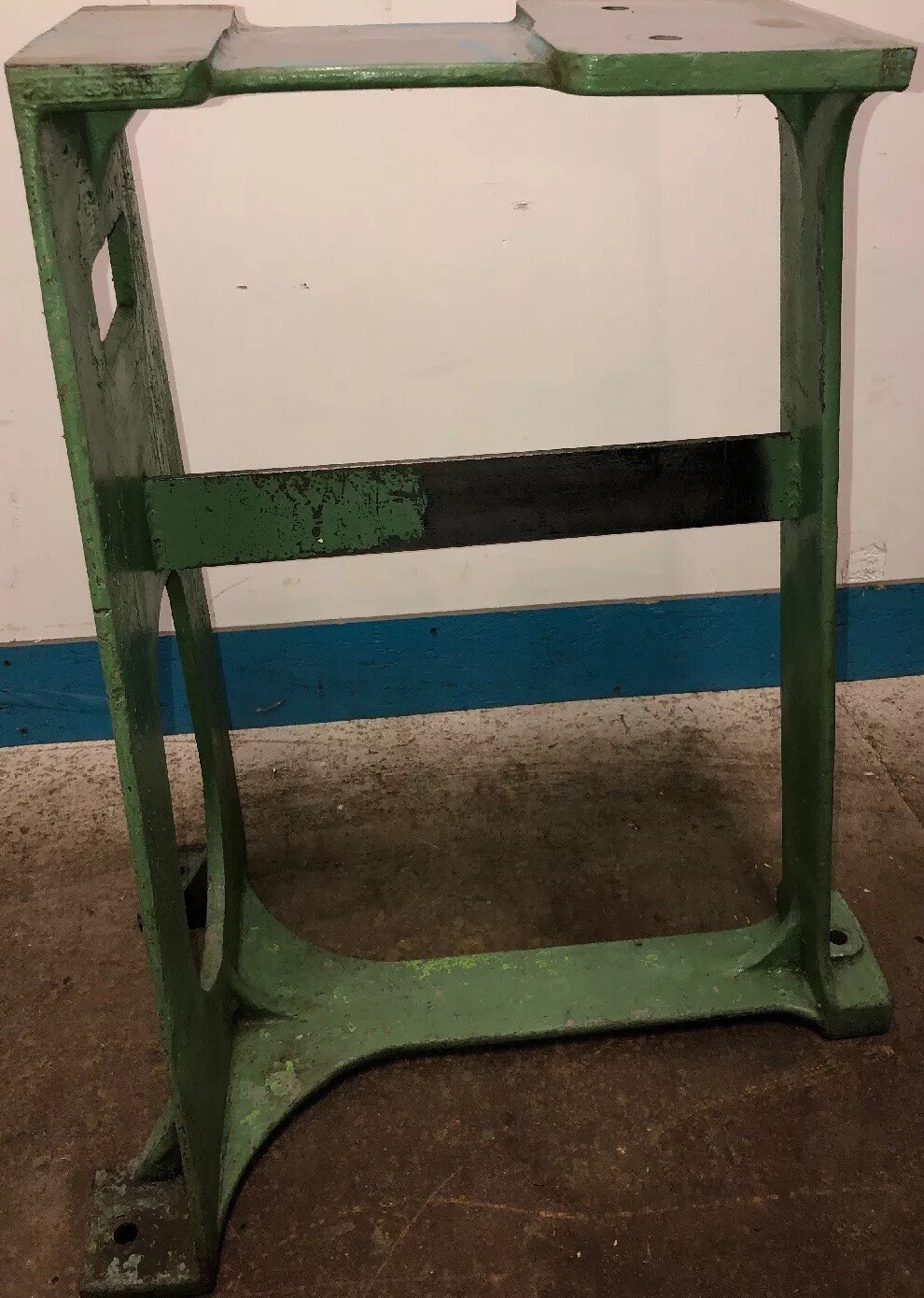 Vintage Greenerd NO. 3A 3AS1 Model Arbor Press Cast Iron Floor Stand ...