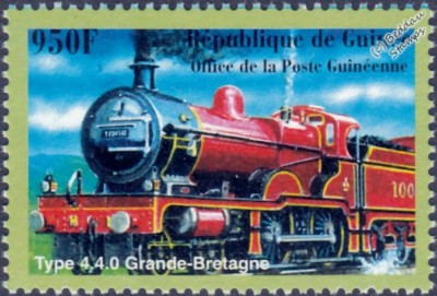 Midland Railway (MR/LMS) Compound Class 1000 4-4-0 Train Locomotive ...