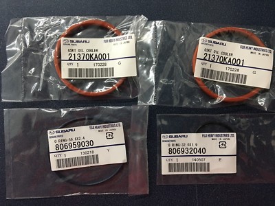 Genuine Subaru 2006-07 WRX & 2004-07 Forester Baja Oil Cooler Seal O ...