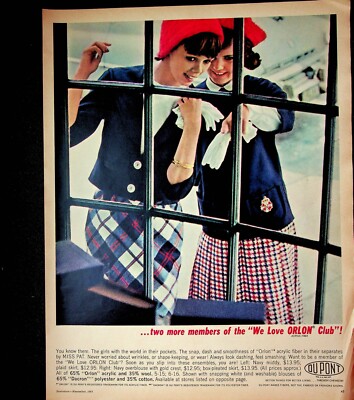 Orlon Acrylic Fiber, Miss Pat Separates, Girls, Hats,1961 Seventeen VTG ...