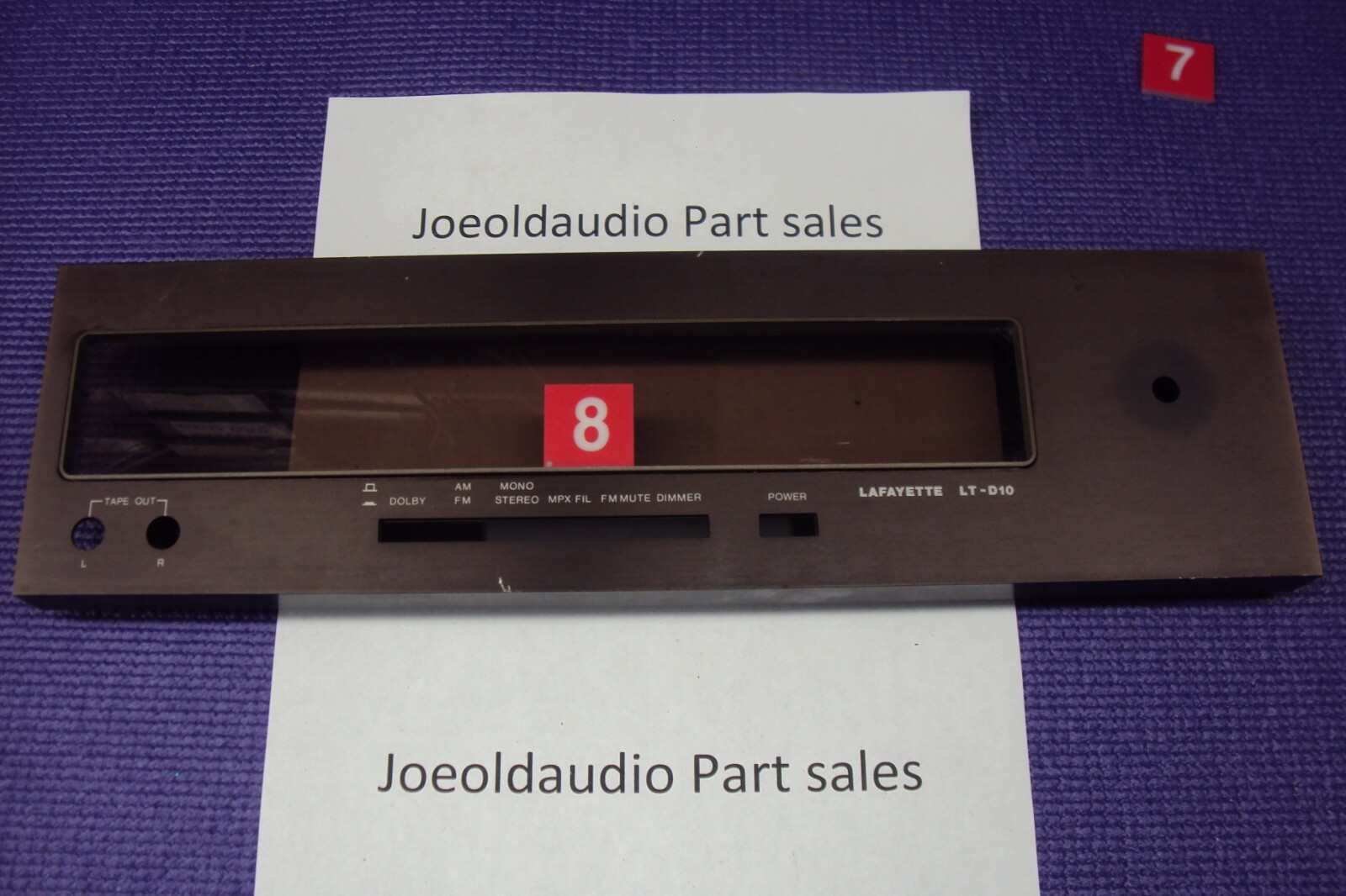 Lafayette Tuner LT-D10 Faceplate. Rated 8.9 out of 10. Parting Out LT ...