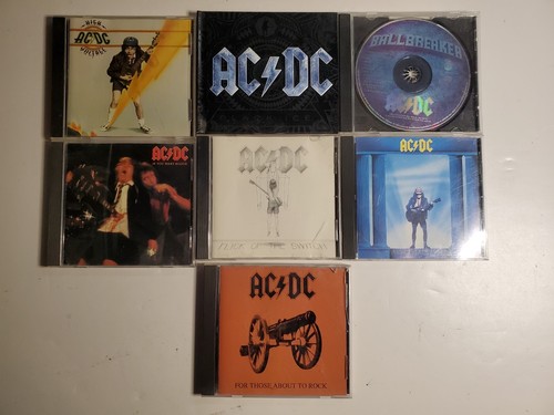 Lot of 7 AC/DC CD Compact Disc Collection - For Those About To Rock | eBay