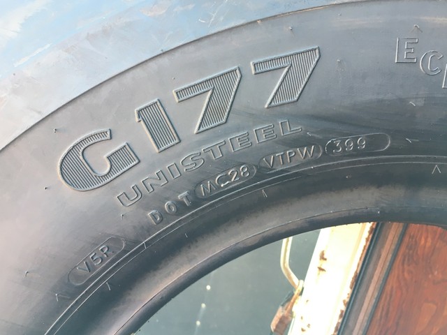 2 Commercial Truck Tire 1200r24 Goodyear G177 LRJ Heavy Lug Tires for ...