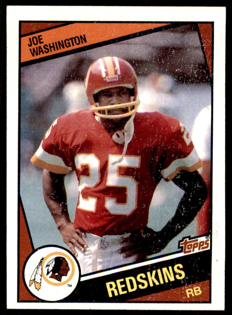 1984 TOPPS} JOE WASHINGTON. WASHINGTON REDSKINS #393 | eBay