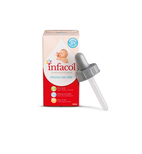 Infacol (Simeticone) Drops Dual Action relief of Colic and Wind 55ml ...